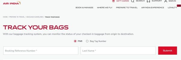 Air India launches bag tracking via its app and website - PASSENGER ...