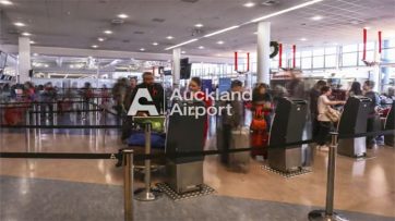 Auckland mobile self-service check-in kiosks - PASSENGER SELF SERVICE