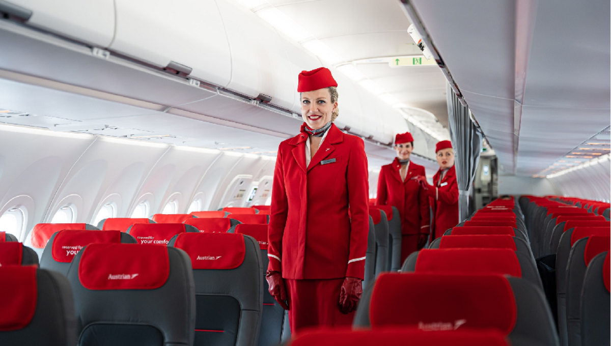 Austrian Airlines makes its first A320neo flight - PASSENGER SELF SERVICE