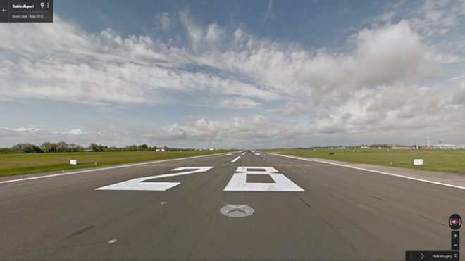 Dublin Airport maps airfield with Google Street View - PASSENGER SELF ...