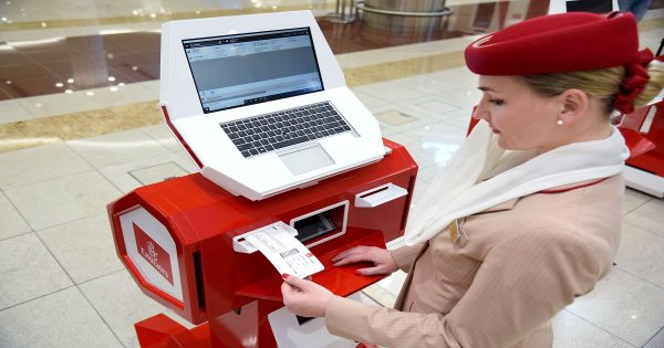 Emirates introduces mobile check-in desks at Dubai - PASSENGER SELF SERVICE