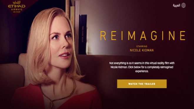 Etihad releases VR film with Nicole Kidman - PASSENGER SELF SERVICE