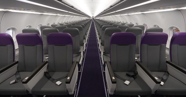 HK Express receives its first A321neo - PASSENGER SELF SERVICE