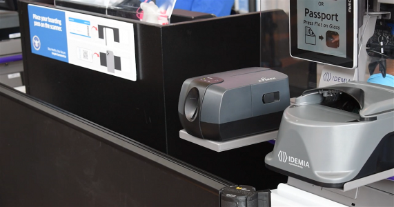 TSA trials biometrics at Regan National - PASSENGER SELF SERVICE